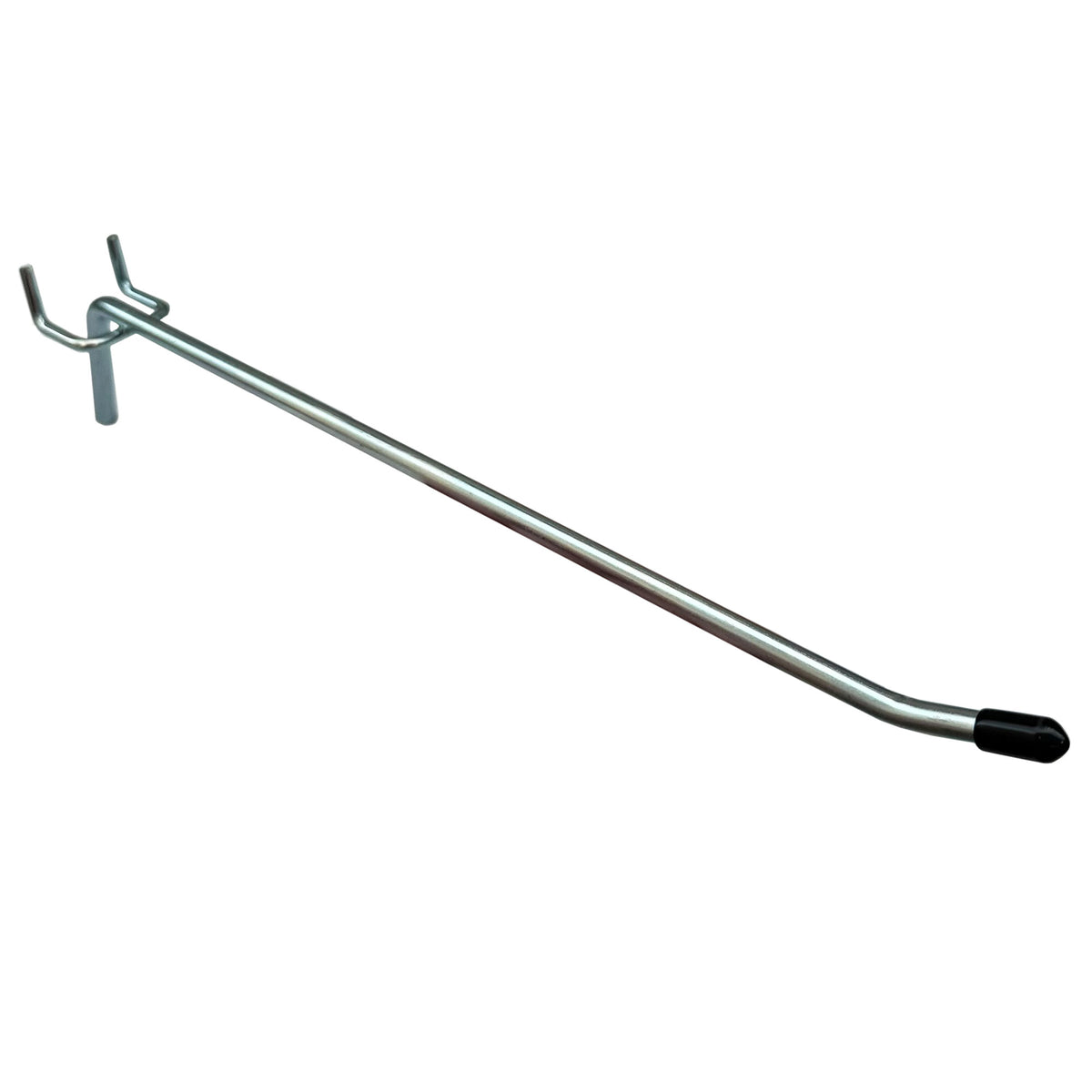Single Prong Peg Hook 30cm (12in) for Perforated Panels — KAS Shopfittings