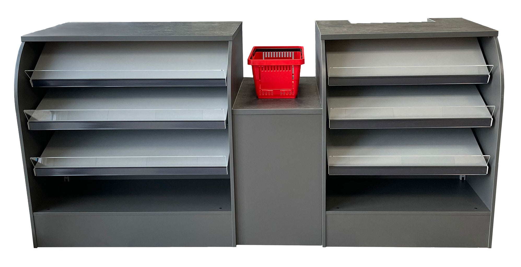 Shop Counters - Shop Display Cabinets- KAS Shopfittings