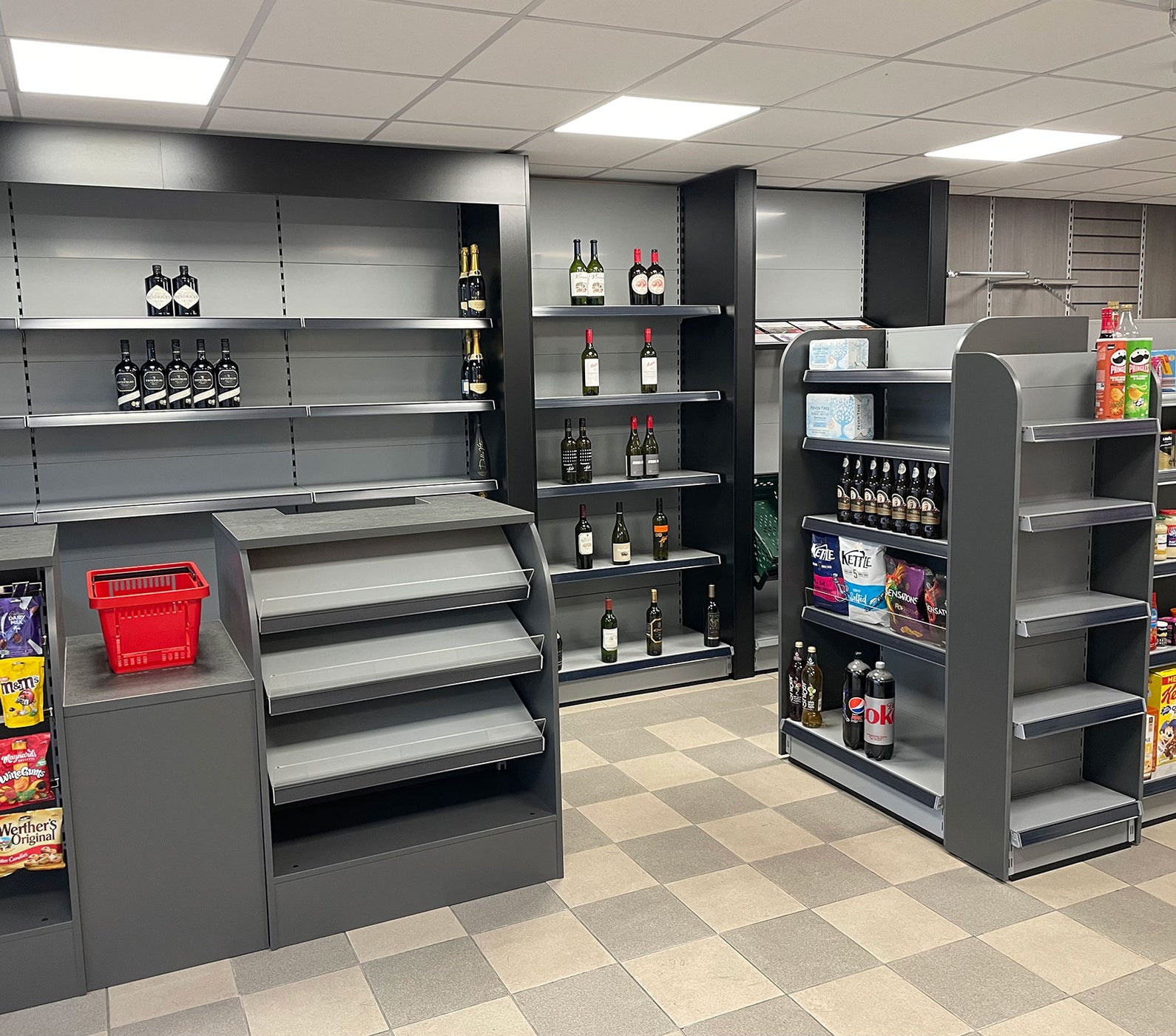 Shop Shelving Systems | S50 System - KAS Shopfittings