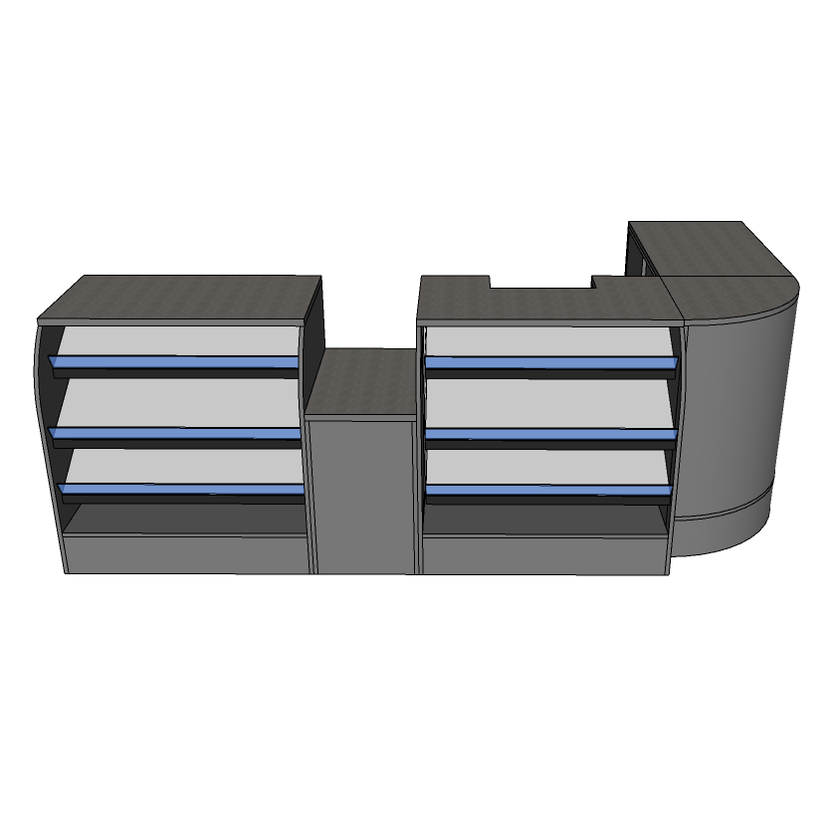 Shop Counters | Impulse Range — KAS Shopfittings