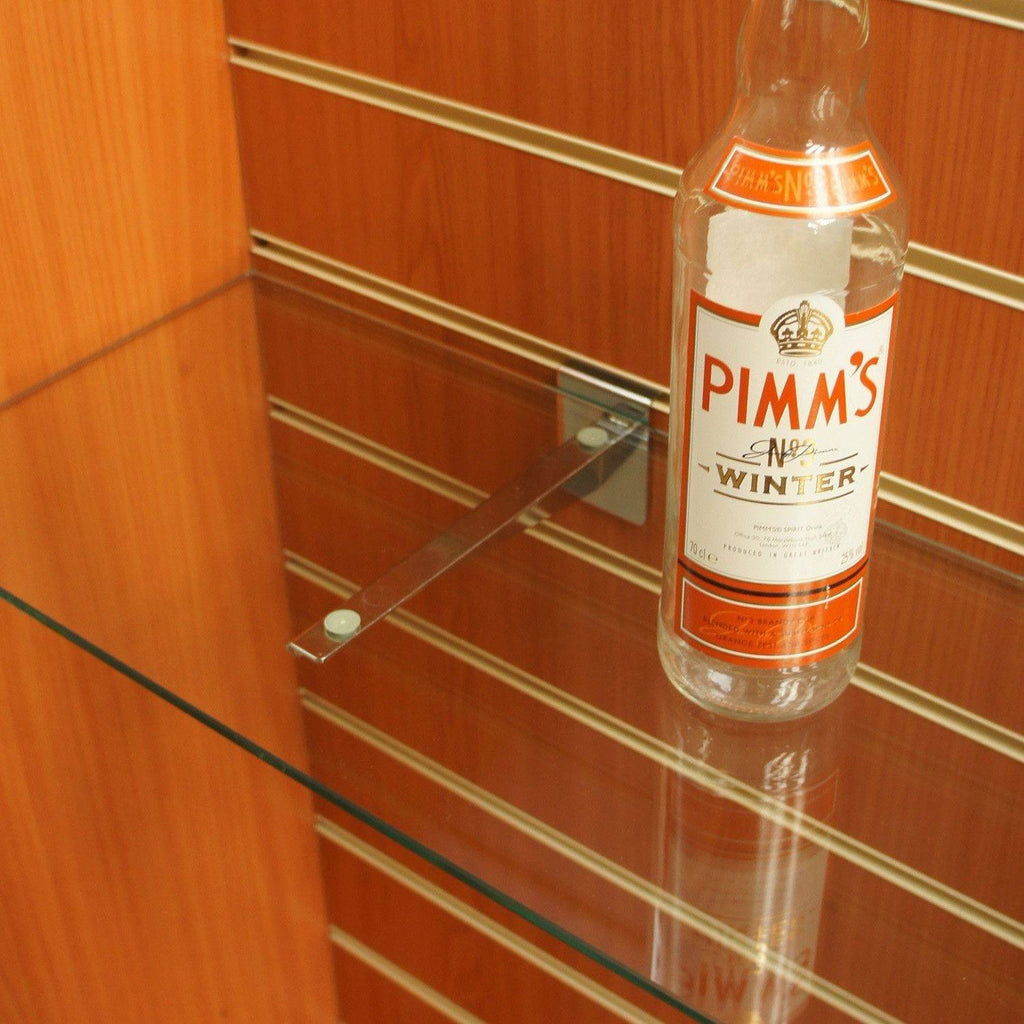 Toughened Glass Retail Shelves - KAS Shopfittings