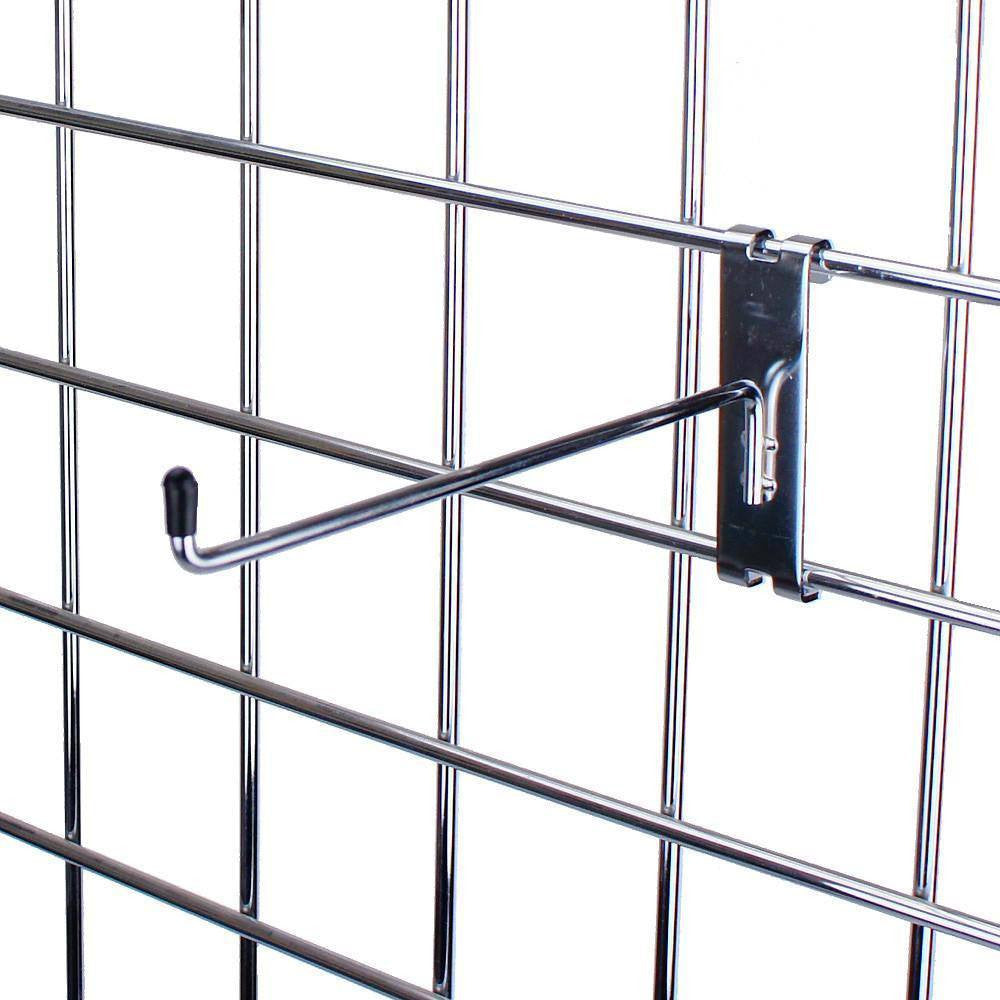Gridwall Single Prong Hook - 90 deg end - 10cm long — KAS Shopfittings