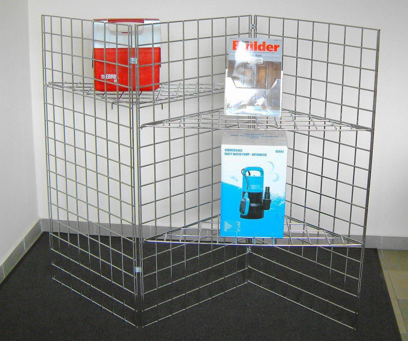 Grid Panel 2.1m (7ft) Tall - Single Panel — KAS Shopfittings