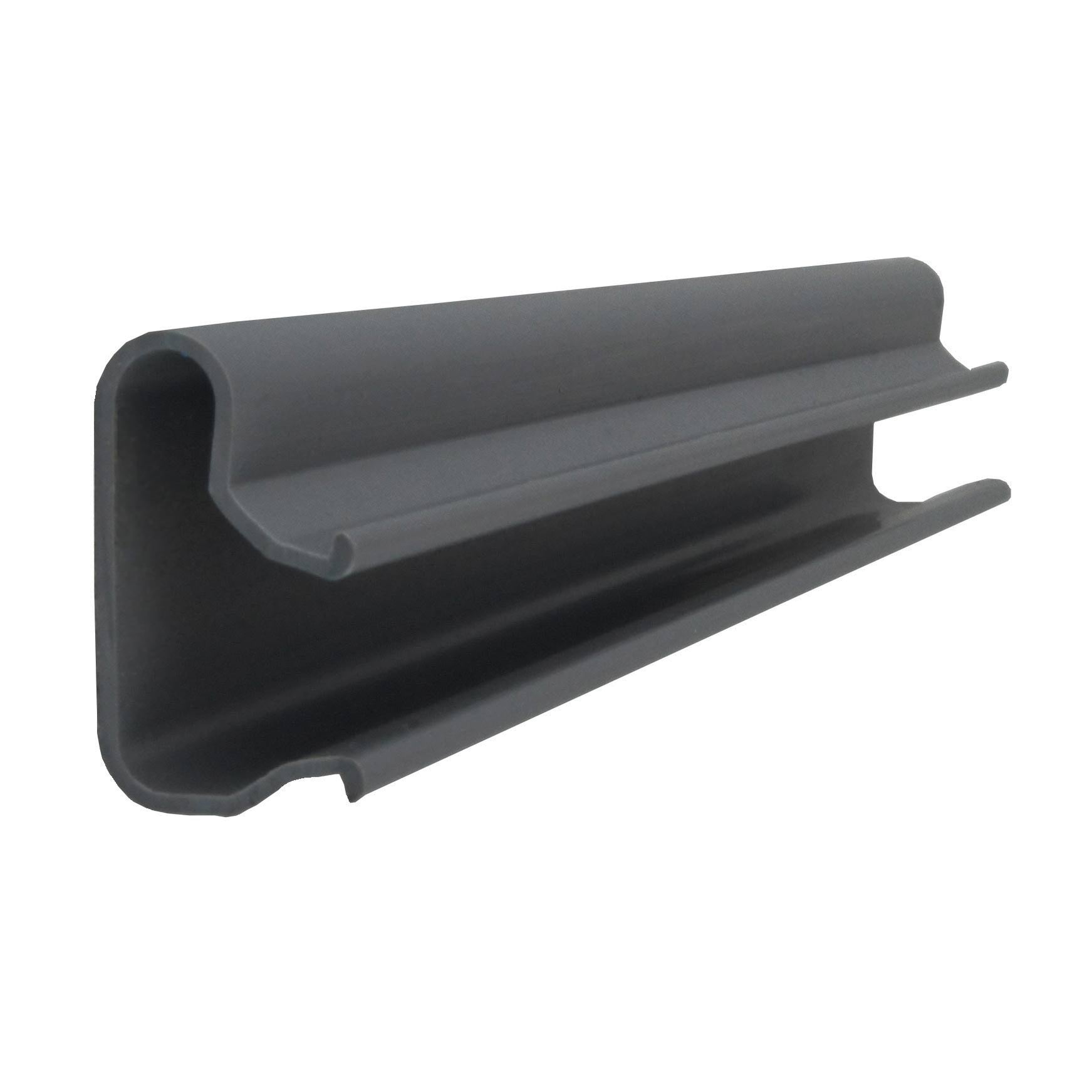 Slatwall Inserts - PVC - Graphite Grey — KAS Shopfittings