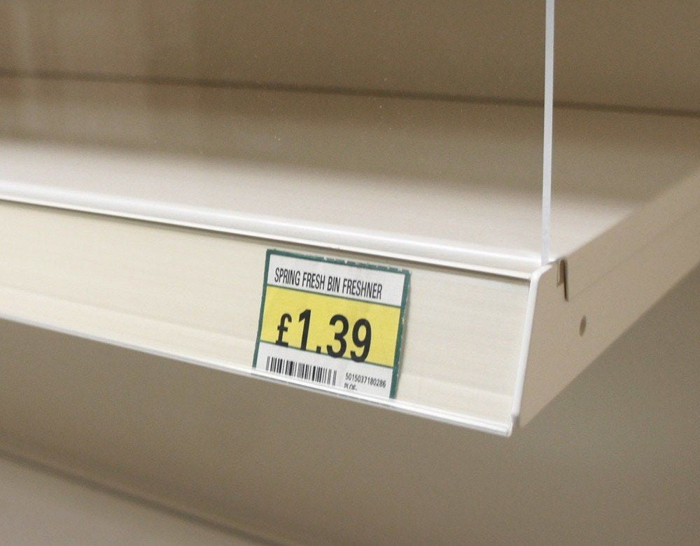 Clip-On Price Strips for K50 Shelves - Jura White - 66.5cm — KAS ...