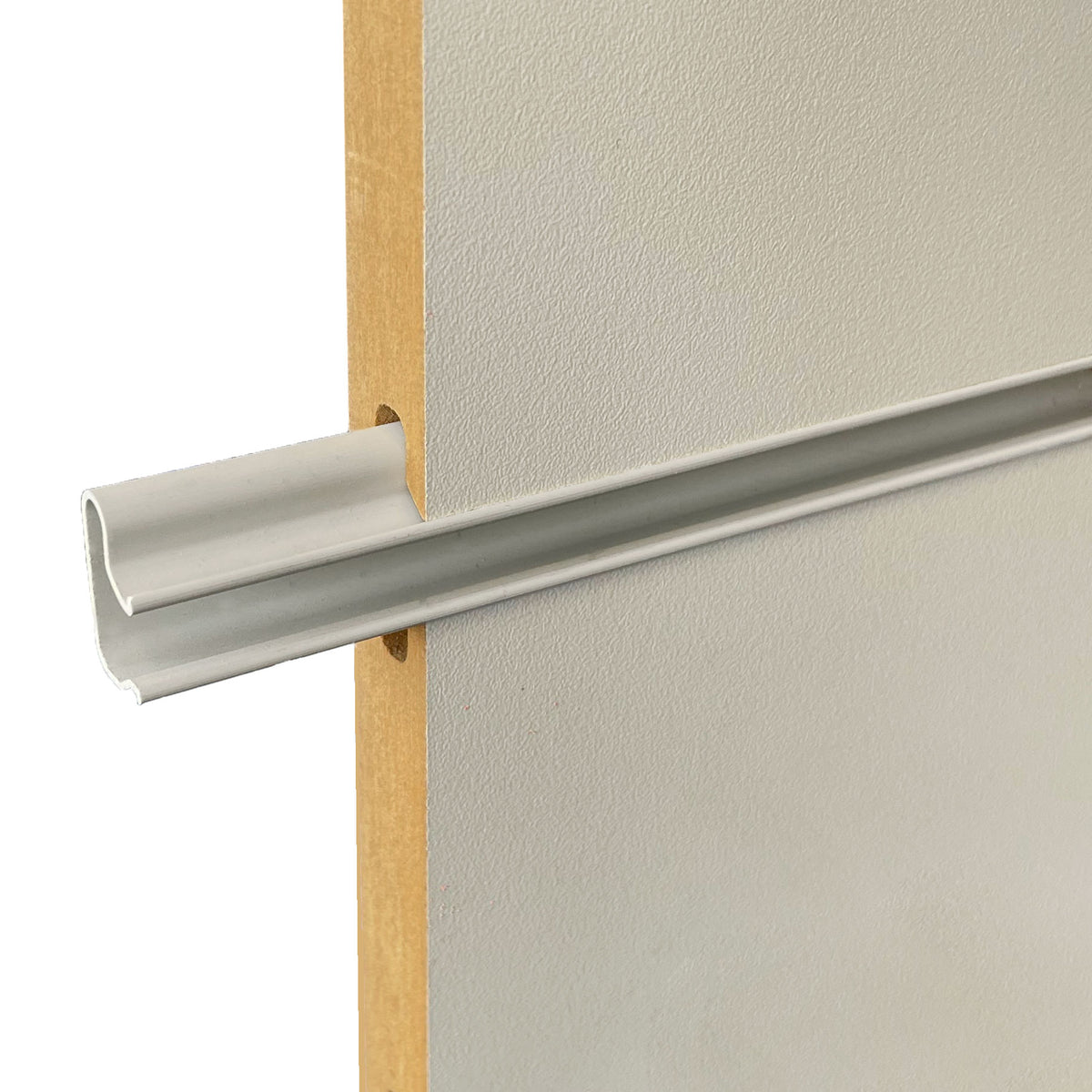 Slatwall Inserts - PVC - Light Grey — KAS Shopfittings