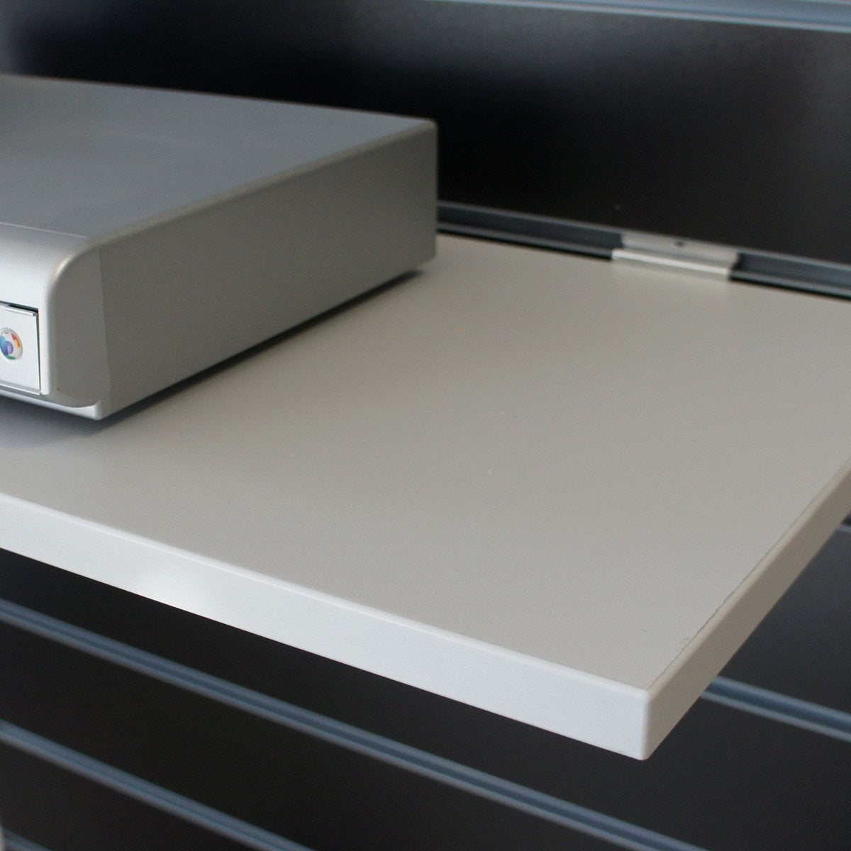 Wooden Shelves - Light Grey - 120 x 40cm — KAS Shopfittings