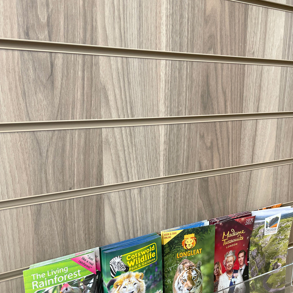 Slatwall Panels, Inserts & Trims - KAS Shopfittings