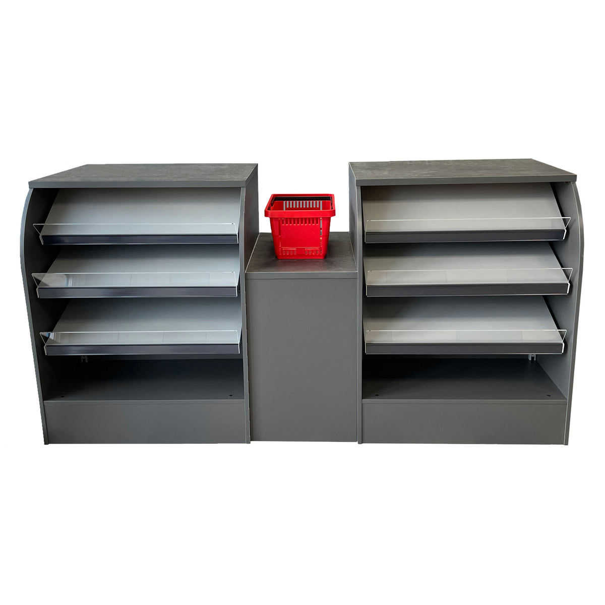 Compact Impulse Counter 2.2m - All Shelved — KAS Shopfittings