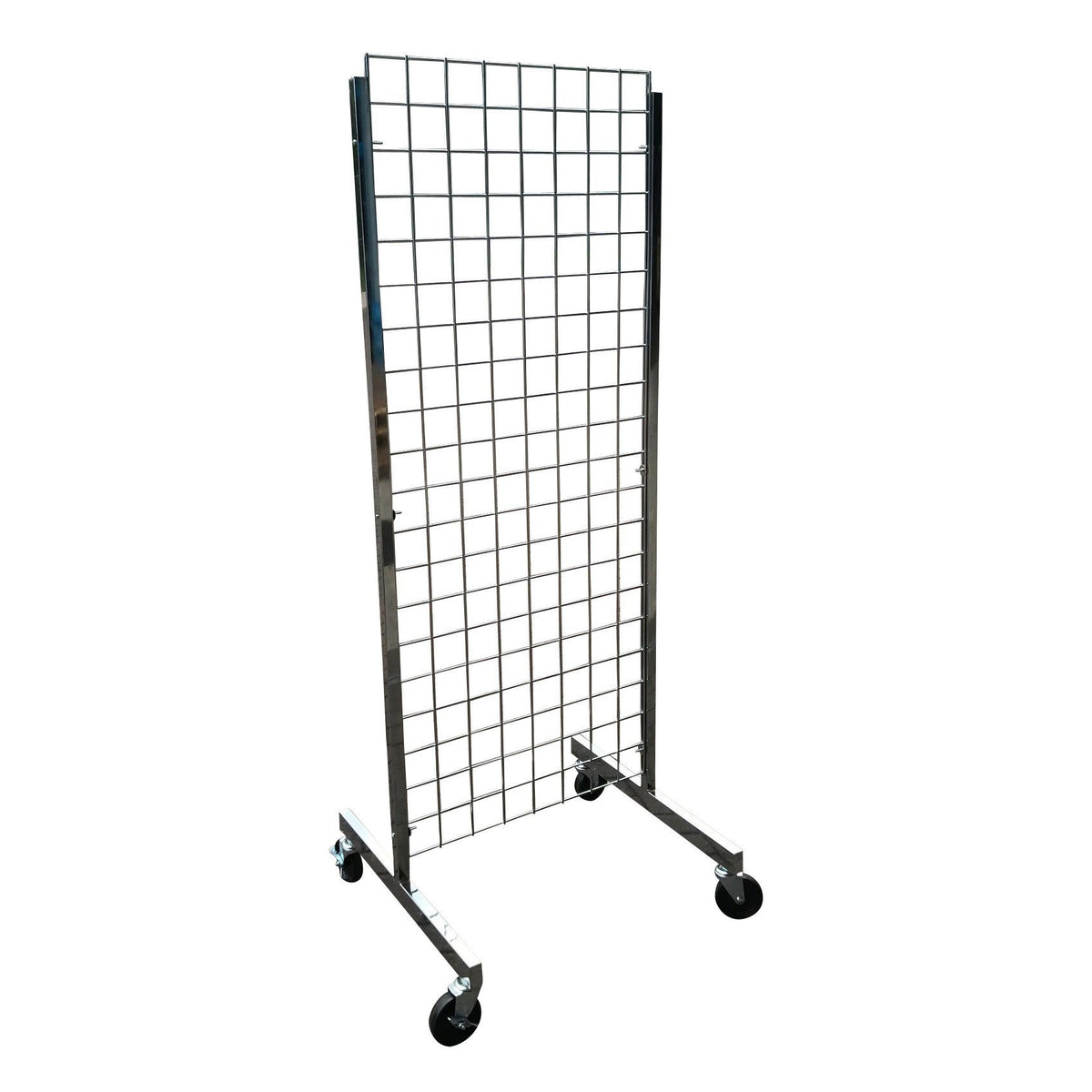 Mobile 2 Way Grid Panel - 2.1m — KAS Shopfittings