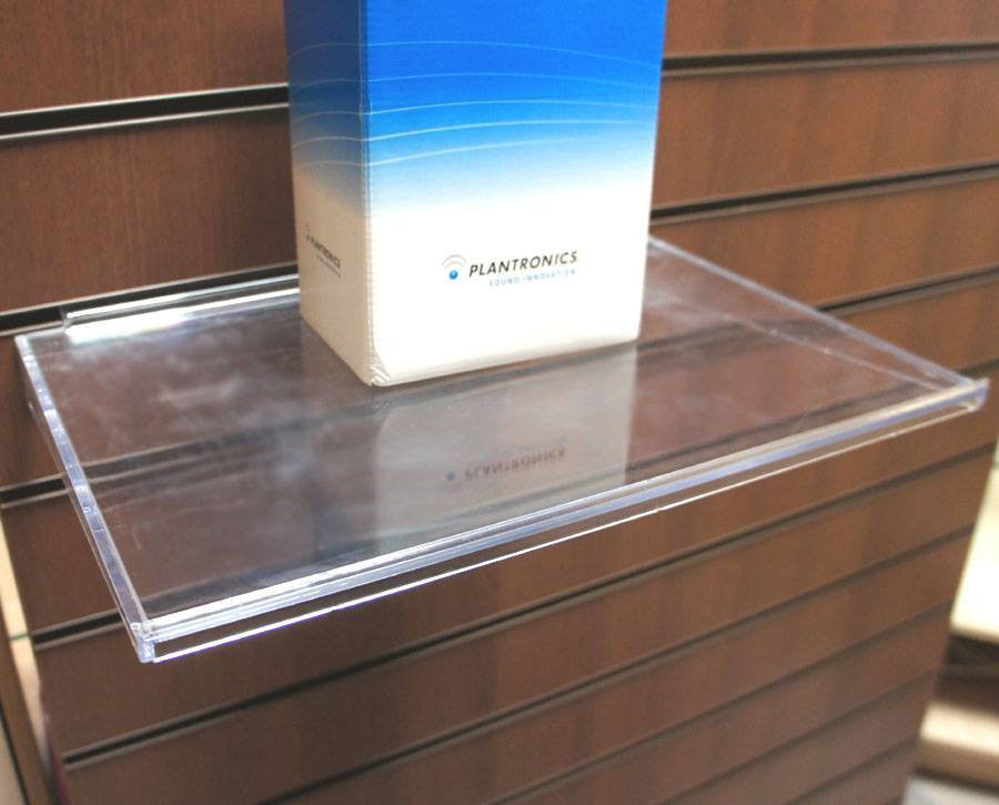 Right Angle Shelf for Slatwall - 40 x 28cm — KAS Shopfittings