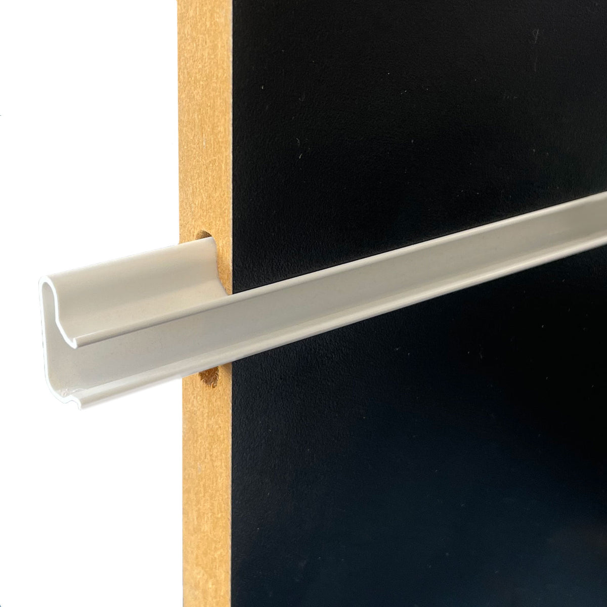 Slatwall Inserts - PVC - White — KAS Shopfittings