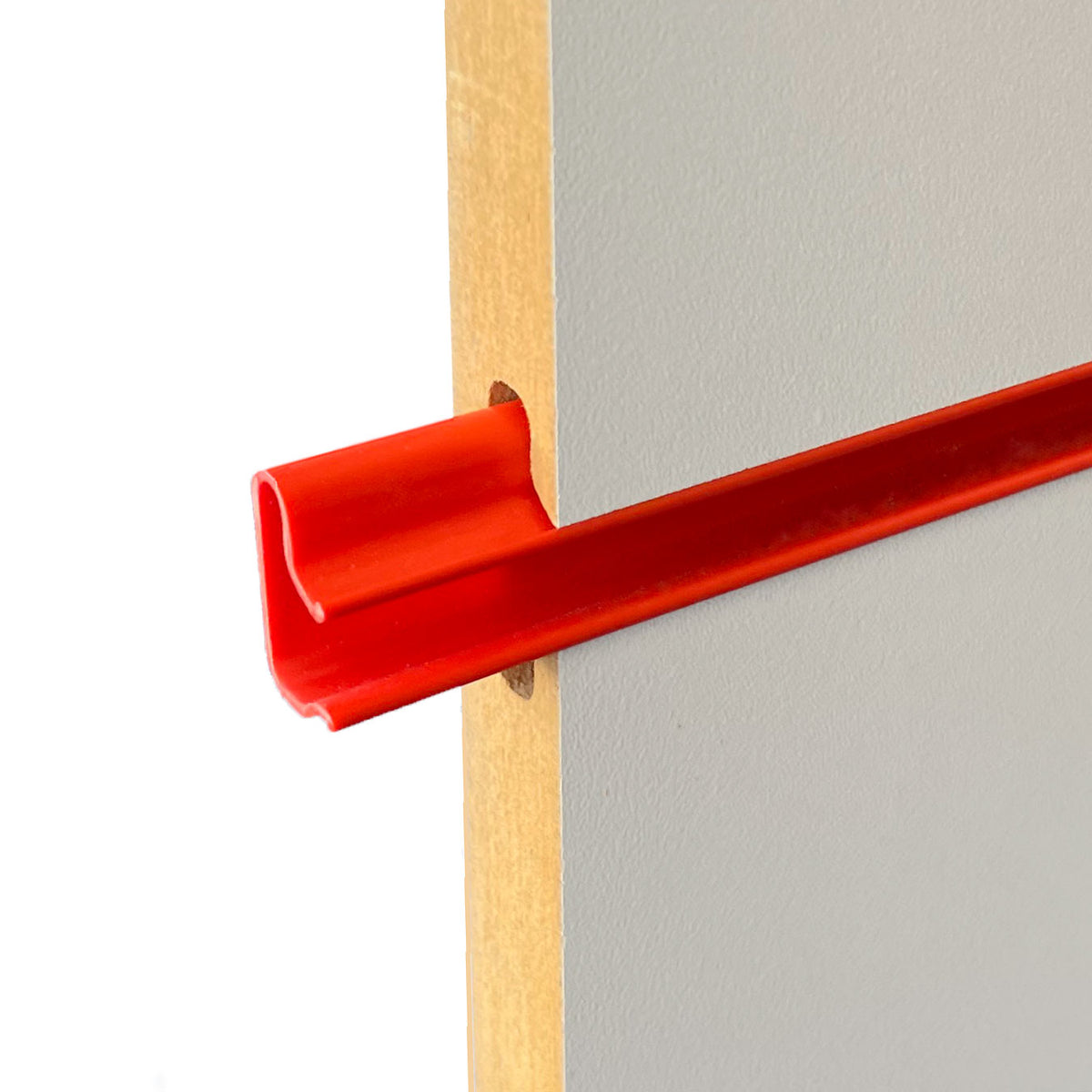 Slatwall Inserts - PVC - Red — KAS Shopfittings