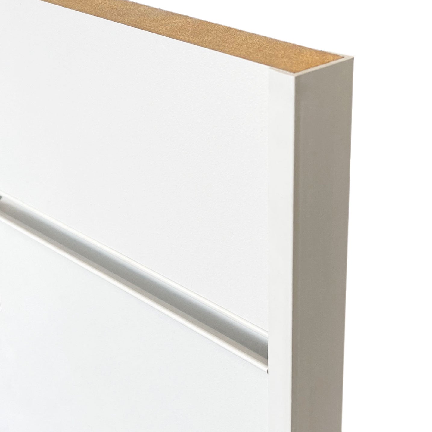 Clip-On Edge Trim - White — KAS Shopfittings
